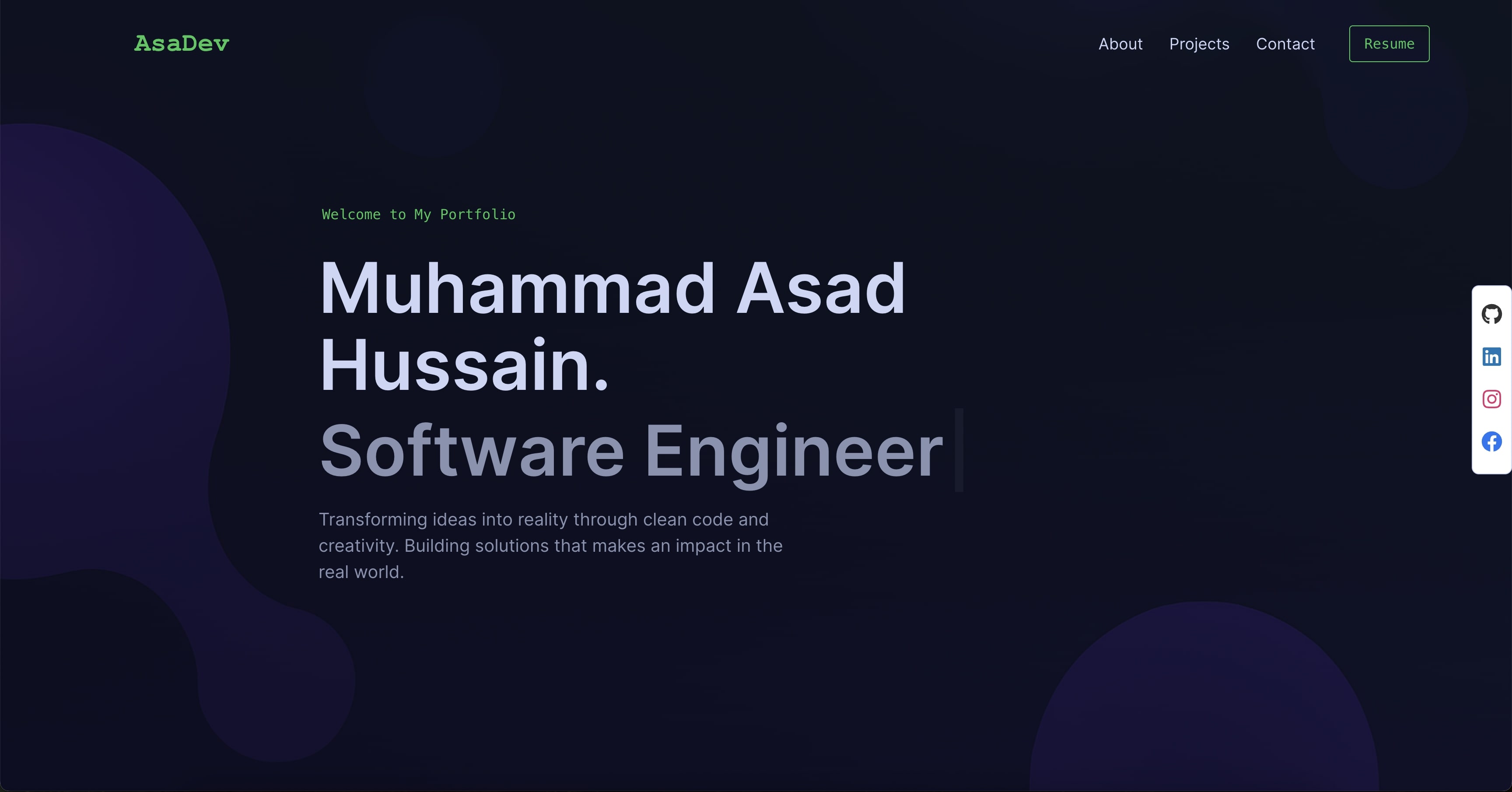 Asad | Portfolio